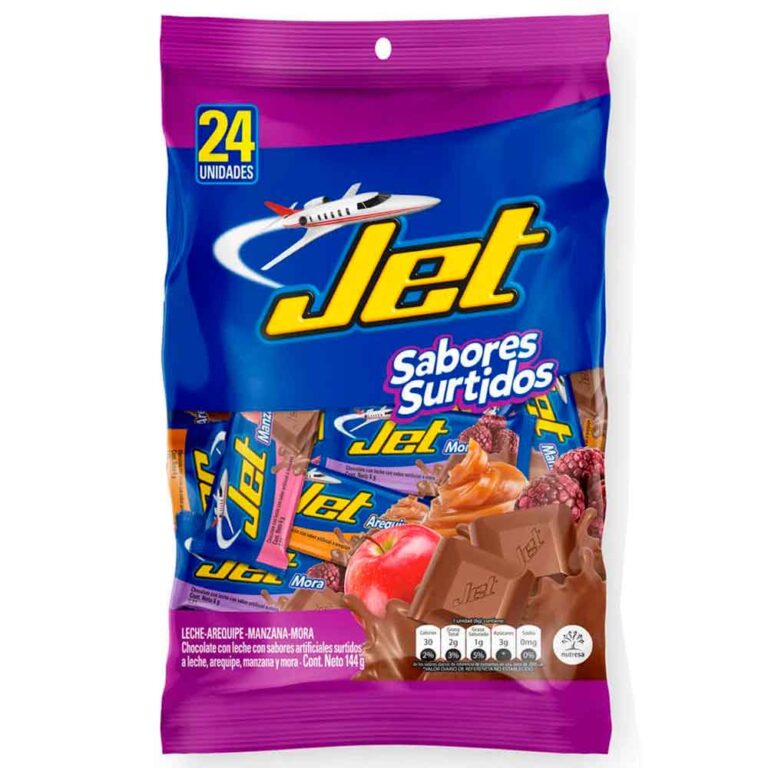 CHOCOLATINA JET SABORES SURTIDOS X 24UND (1389) – MUNDO DULCES 17