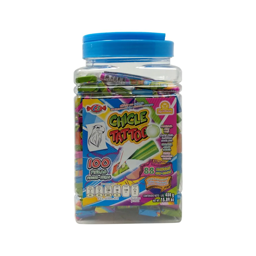 CHICLE SUPER HIPER ACIDO X100 UND – MUNDO DULCES 17