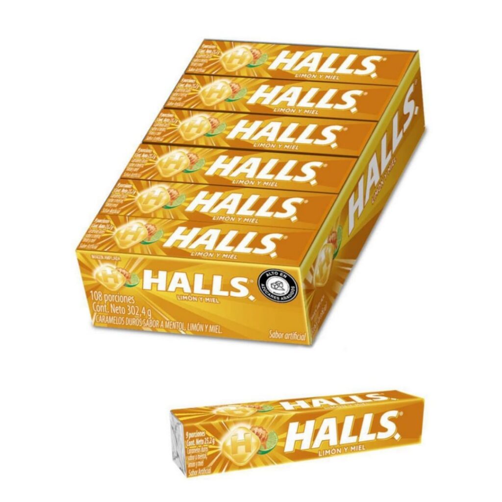 HALLS BARRA LIMÓN Y MIEL X12 UND – MUNDO DULCES 17